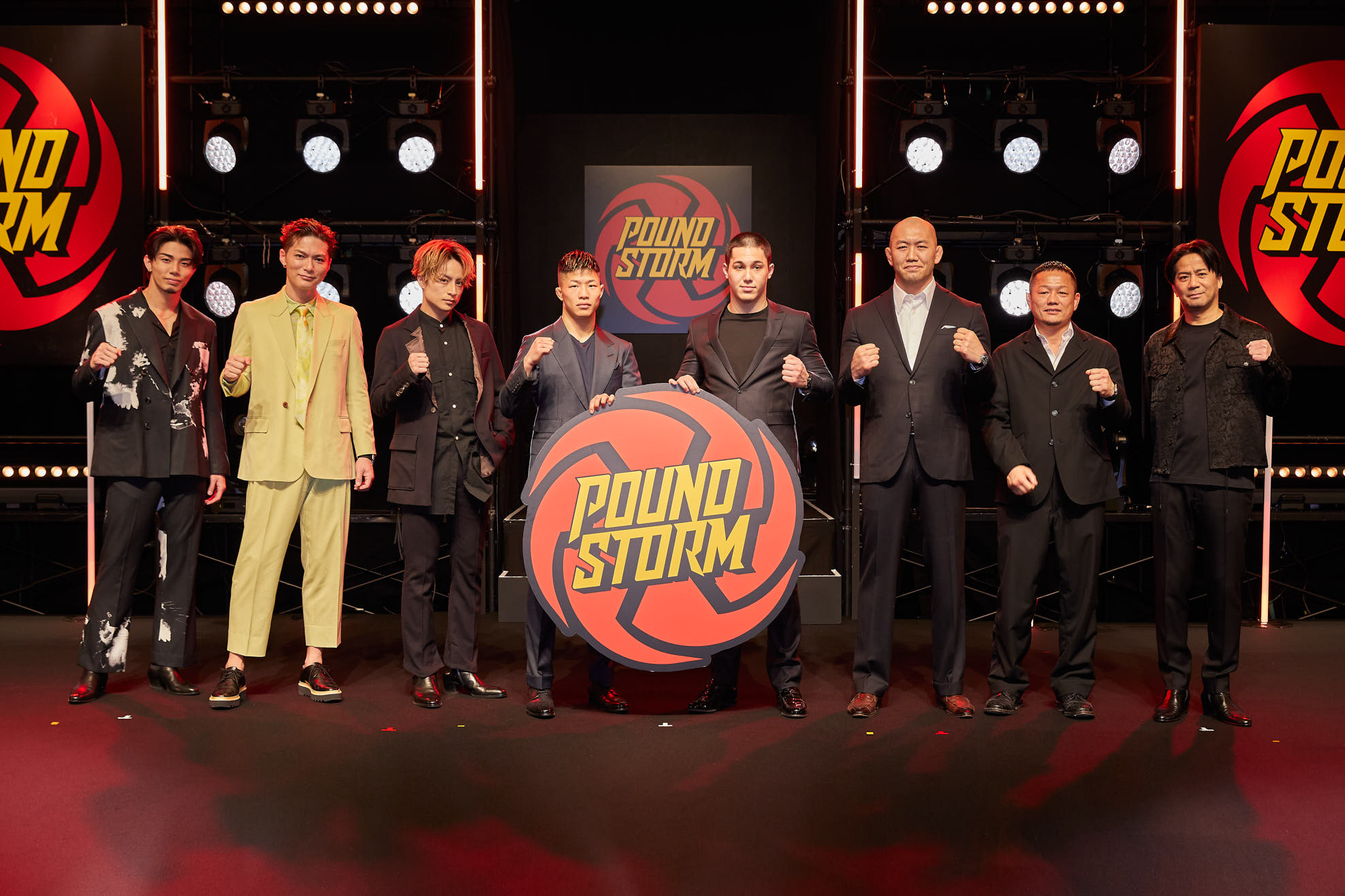 LDH発！格闘技とLIVEが融合した新しいエンターテインメント「POUND STORM」記者会見をABEMAで生中継！EXILE HIRO、EXILE SHOKICHIらLDHメンバーが意気 ...